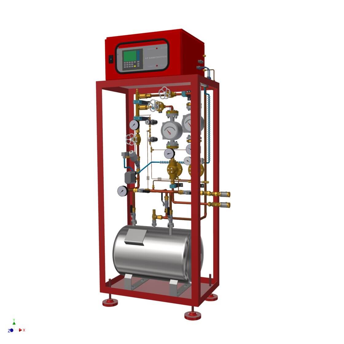 types smart and comfort gas mixer - LT GASETECHNIK