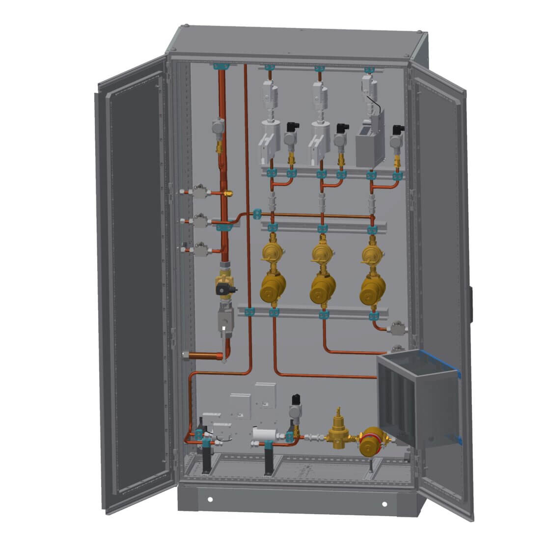 Dynamic gas mixer for natural gas, hydrogen, CO2, N2 - LT GASETECHNIK